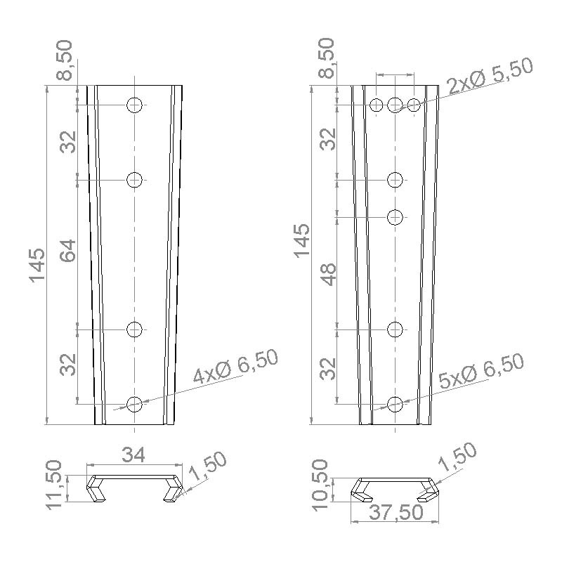 Upholstery splint III